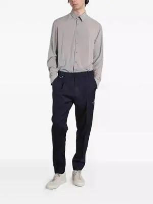LOW BRAND Pleated Detail Trousers