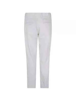 MICHAEL COAL Button-fastening Trousers - White