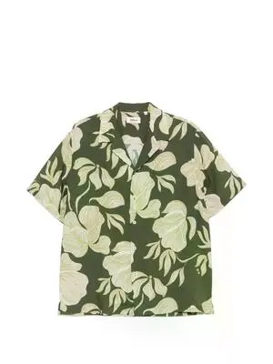 Altea Floral-print Short-sleeve Shirt