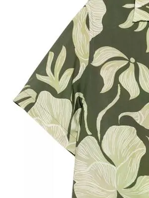 Altea Floral-print Short-sleeve Shirt