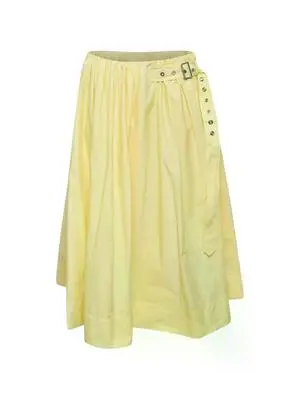 3.1 Phillip Lim Belted Gathered Skirt