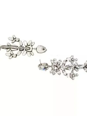 Ermanno Scervino Crystal-embellished Drop Earrings