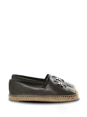 Tory Burch Eleanor Leather Ballet Flats - Brown