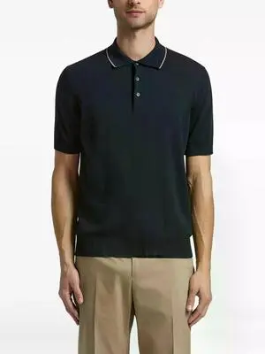 Peserico Contrast-trim Polo Shirt