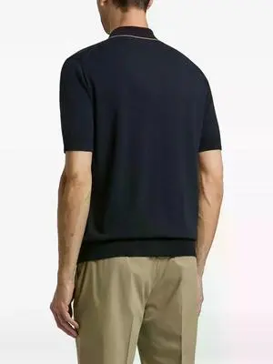 Peserico Contrast-trim Polo Shirt