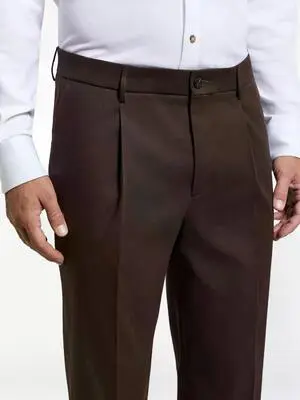 Peserico Pleated Turn-up Trousers