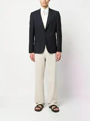 Paul Smith V-neck Classic-lapel Blazer