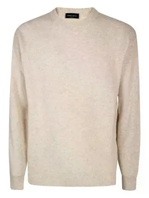 ROBERTO COLLINA Crew-neck Wool-blend Sweater