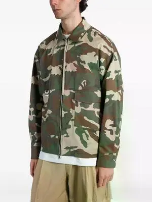 STATE OF ORDER Camouflage-print Zip-up Jacket