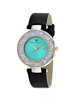 CHRISTIAN VAN SANT Dazzle 34mm Watch - Blue