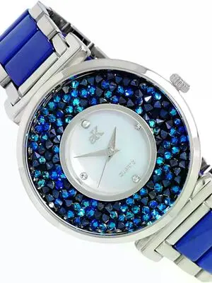 ADEE KAYE Pisa Crystal 35mm Watch
