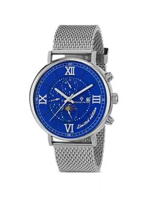 CHRISTIAN VAN SANT Somptueuse LTD 46mm Watch Blue
