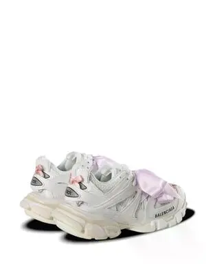 Balenciaga Track Bow-embellished Sneakers - White