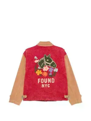 FOUND Paneled Corduroy Jacket