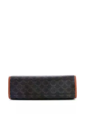 Celine Horizontal Cabas Triomphe Coated Canvas Mini Tote Bag