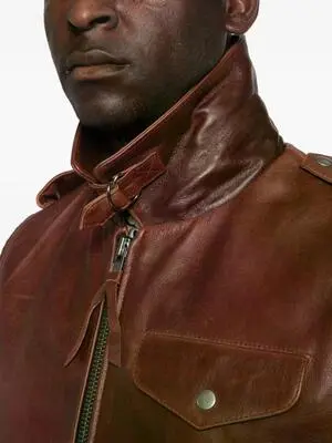 FOUND Leather Jacket