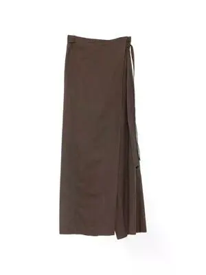 TWINSET Wrap-front Wide-leg Trousers