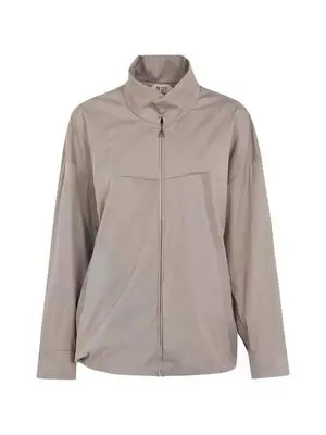 N°21 High-neck Zip-up Bomber Jacket