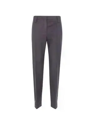 Versace Tailored Trousers With Belt Loops