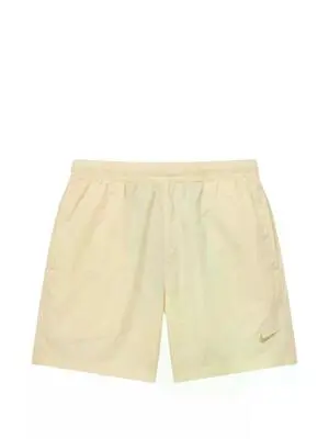 Nike Nocta Logo-patch Shorts - Yellow