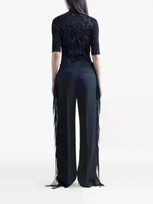 FFORME Luella Fringe-trim Trousers