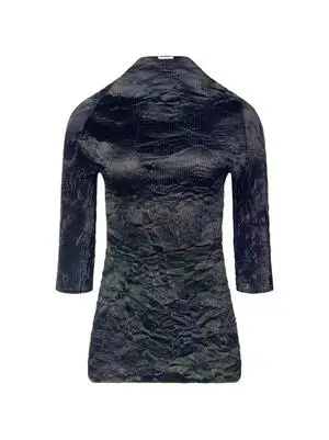 FFORME Dahlia Crinkled Plissé Blouse