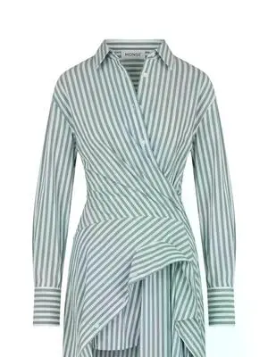 Monse Cascade Shirt Dress