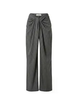 Monse Twist-detail Pinstripe Trousers