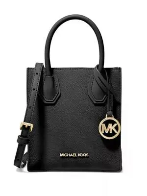 Michael Kors Leather Tote Bag - Black