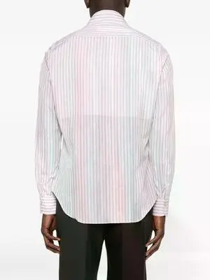 Eleventy Striped Layered Shirt