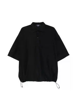 Comme Des Garçons Elasticated-hem Polo Shirt
