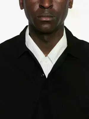 Comme Des Garçons Elasticated-hem Polo Shirt