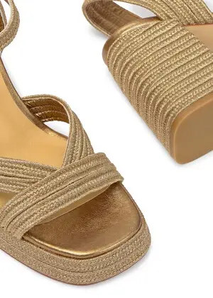 CastaÑer Valle Platform Sandals - Beige