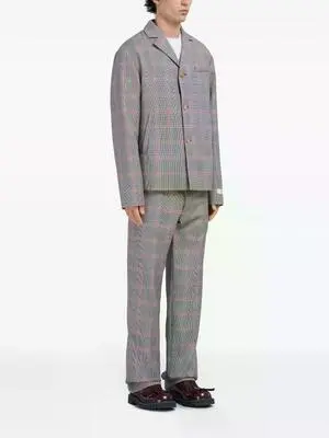 Marni Checked Single-breasted Blazer