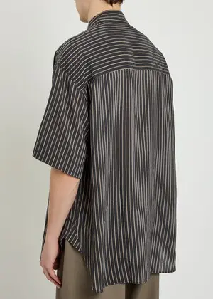 Studio Nicholson Sorono Striped Woven Shirt