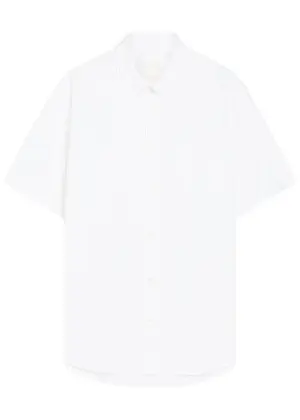 A.p.c. Jack Logo-embroidered Cotton Shirt
