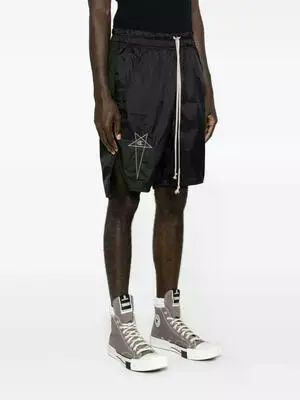 Rick Owens Beveled Track Shorts