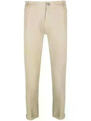 PT TORINO Mid-rise Slim-fit Jeans - Neutrals