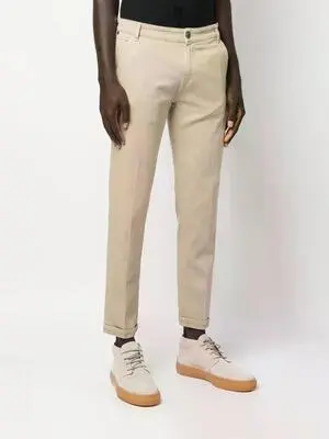 PT TORINO Mid-rise Slim-fit Jeans - Neutrals