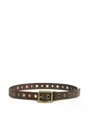 Dsquared2 Eyelet Buckle Belt - Brown