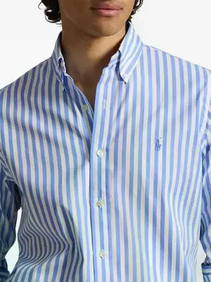 Polo Ralph Lauren Striped Button-down Shirt - Blue