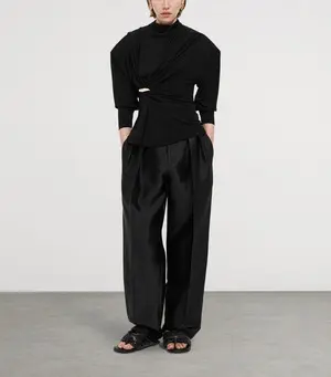 Bottega Veneta Lambskin Salsa Thong Sandals