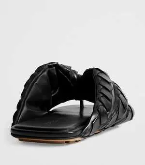 Bottega Veneta Lambskin Salsa Thong Sandals