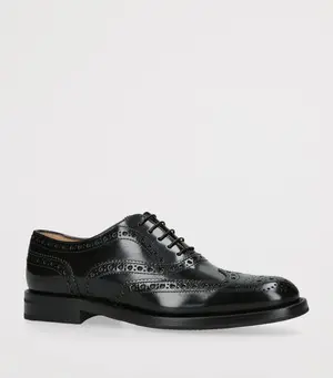 Church's Leather Burwood Brogues - Black