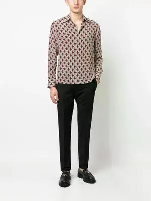 Paul Smith Tailored Tapered-leg Trousers