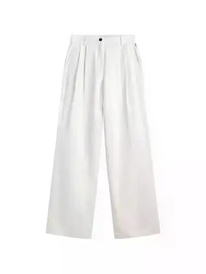 ECOALF Pleated Wide-leg Trousers