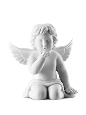 ROSENTHAL Angel Kissing Hand Sculpture - White