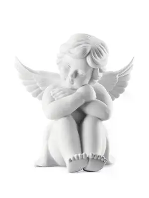 ROSENTHAL Sitting Angel Sculpture - White