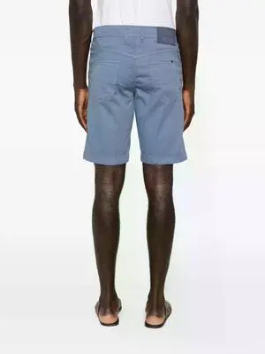 Jacob Cohen Nicolas Logo-patch Shorts - Blue