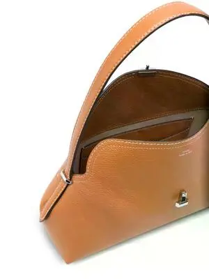 TOTEME Grained-leather T-lock Shoulder Bag